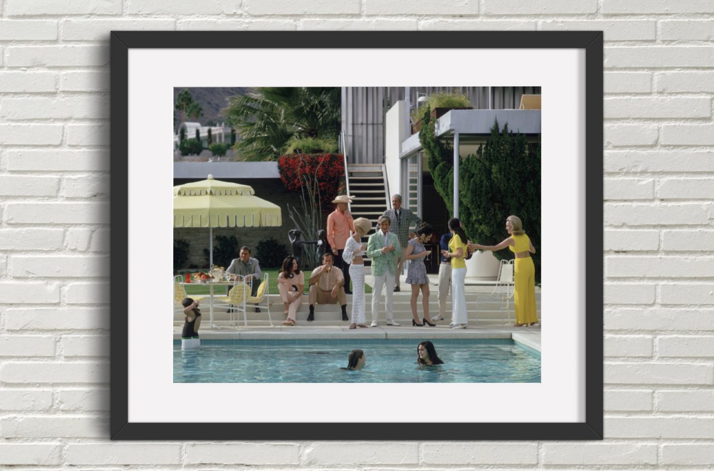 Poolside Gathering - Galerie Prints - Premium Photographic Prints