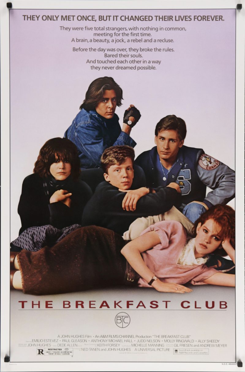 The Breakfast Club Vintage Poster *in stock* - Galerie Prints - Premium ...