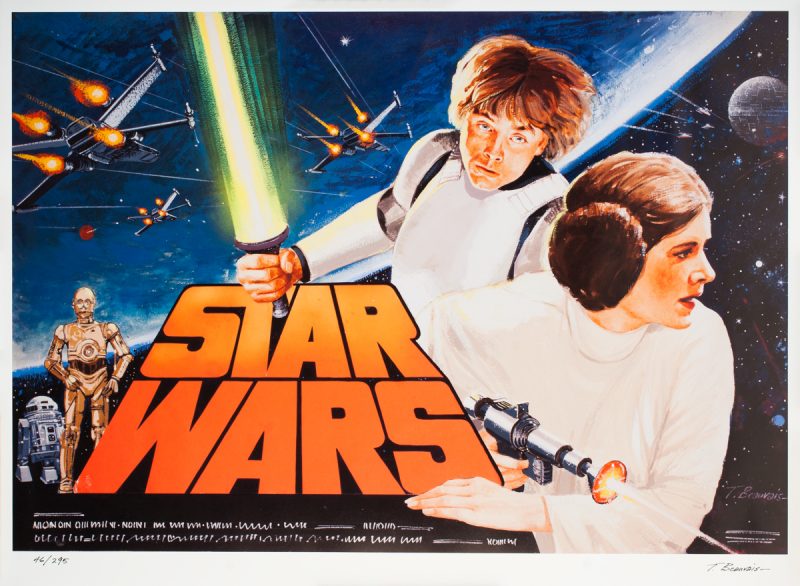 Star Wars 1977 Original Concept Artwork - Galerie Prints - Premium ...