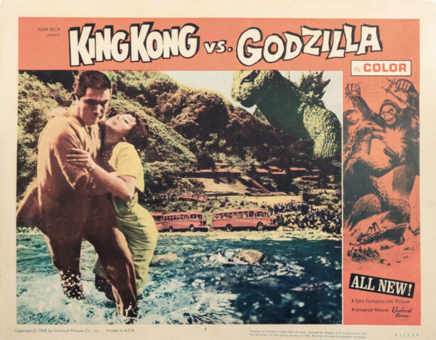 King Kong vs. Godzilla 1962 Vintage Lobby Card #1 - Galerie Prints - Premium Photographic Prints