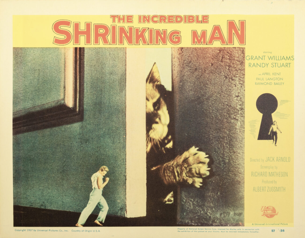 The Incredible Shrinking Man 1957 Vintage Lobby Card #2 - Galerie ...