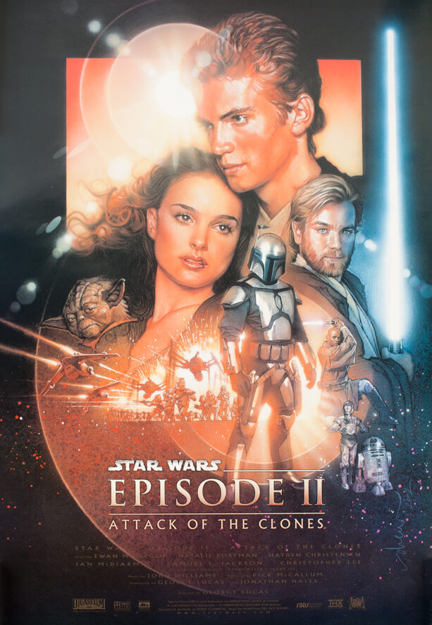 Star Wars Episode II Original Poster - Galerie Prints - Premium ...